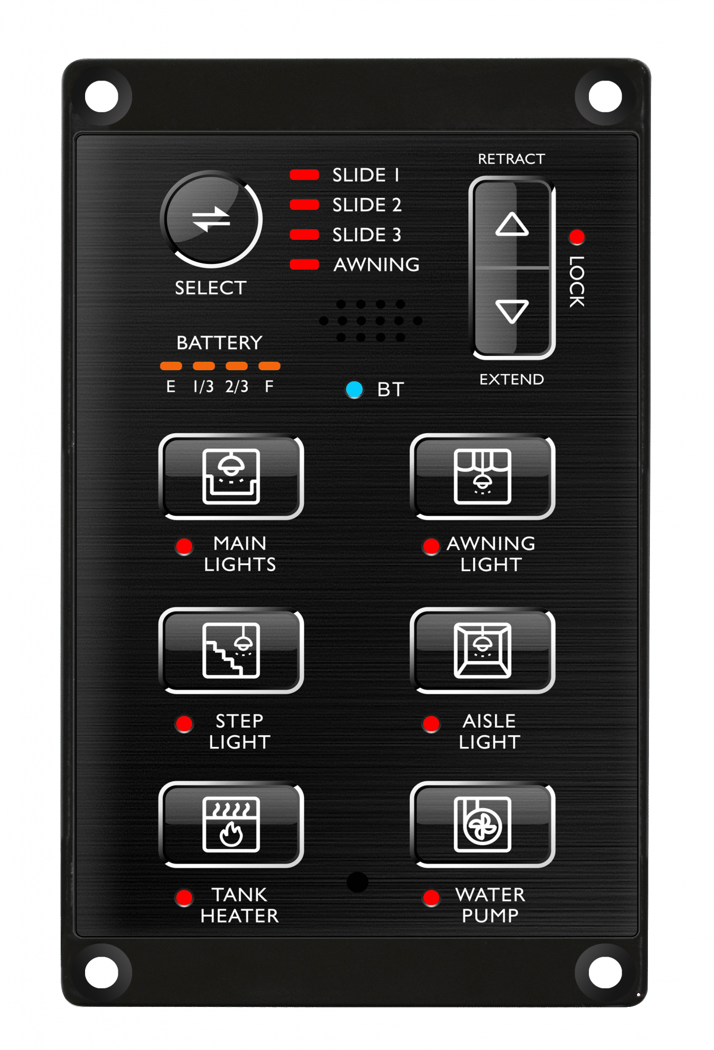 CP-10 Smart RV Control Panel - EZControl